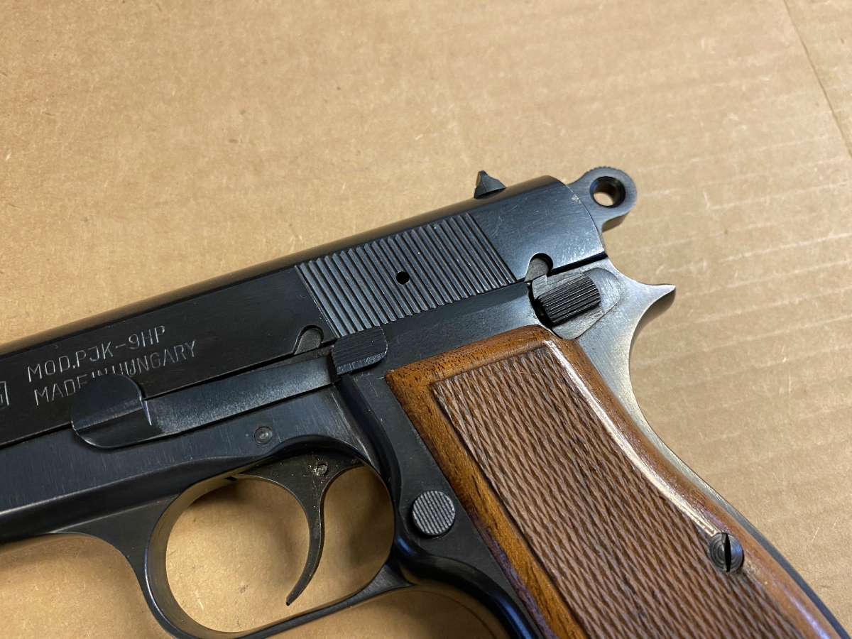 FEG MODEL PJK-9HP Hi-Power Semi-Auto Pistol 4.75 Inch Barrel 13 Round ...