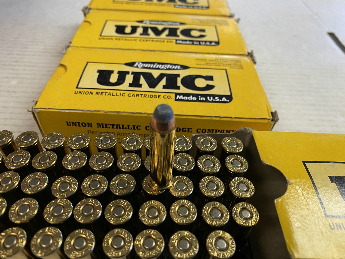 200 Rounds Umc 357 Magnum 125 Grain Jacketed Soft Point .357 Magnum For ...