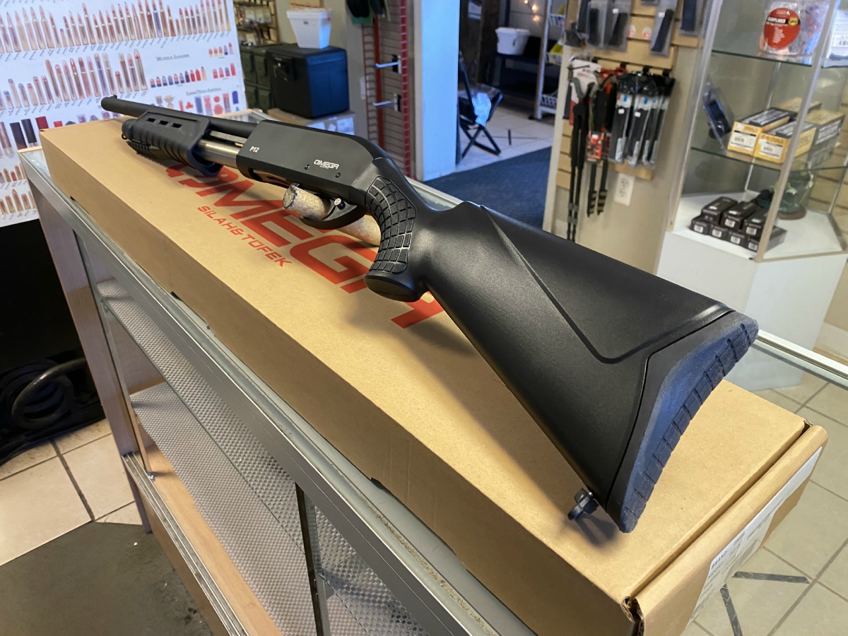 OMEGA ARMS - P12 Pump Action Shotgun 20.07 Barrel 3 Inch Chamber 4 ...