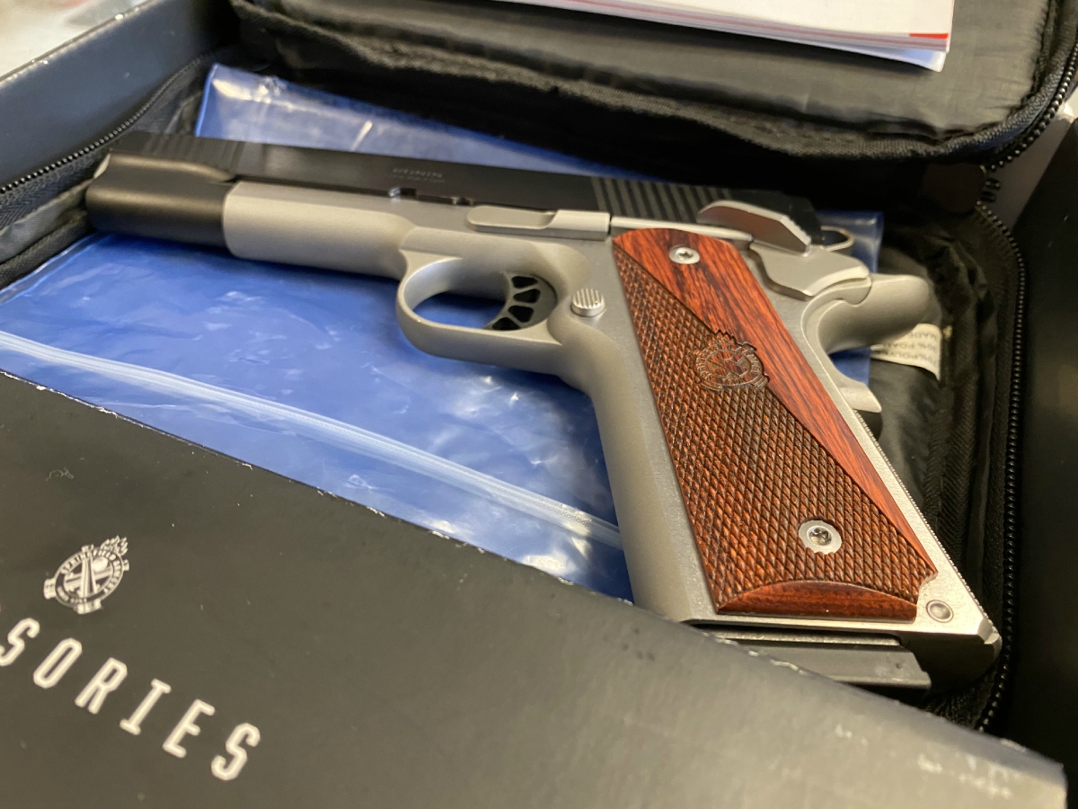 SPRINGFIELD - 1911 Ronnin Operator 5 Inch Barrel 8+1 Stainless Steel ...