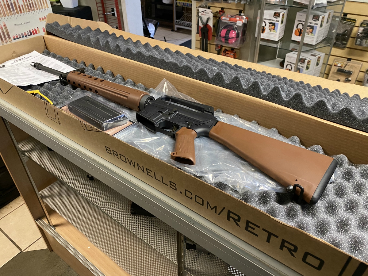 Brownells Ar-15 Prototype Semi-Auto 5.56 Nato/223 Rem 20 Inch Barrel 25 ...