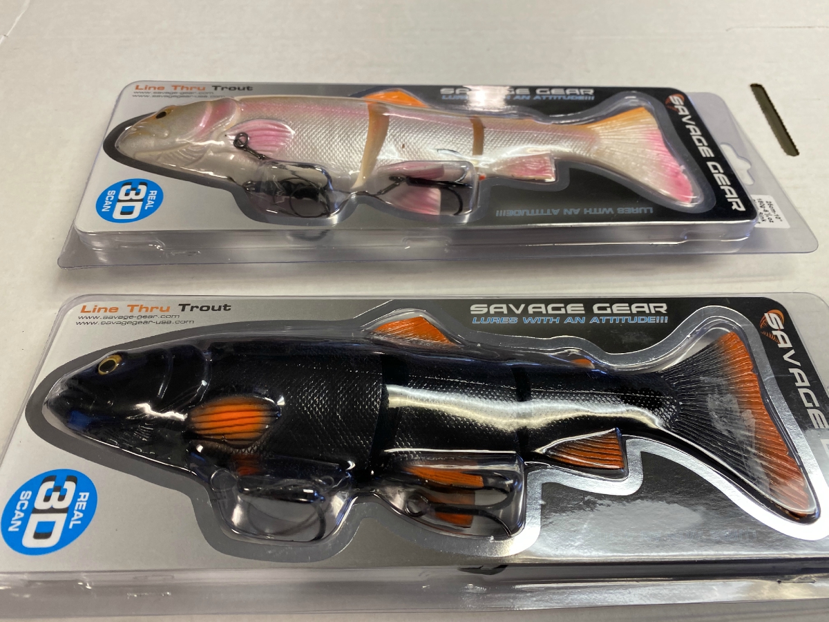 Two Savage Gear 10 Inch Pre-Rigged Slow Sink Fishing Lures New For Sale ...