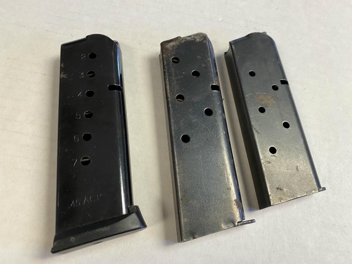 Three 1911 45 Acp Magazines .45 Acp For Sale at GunAuction.com - 17113826