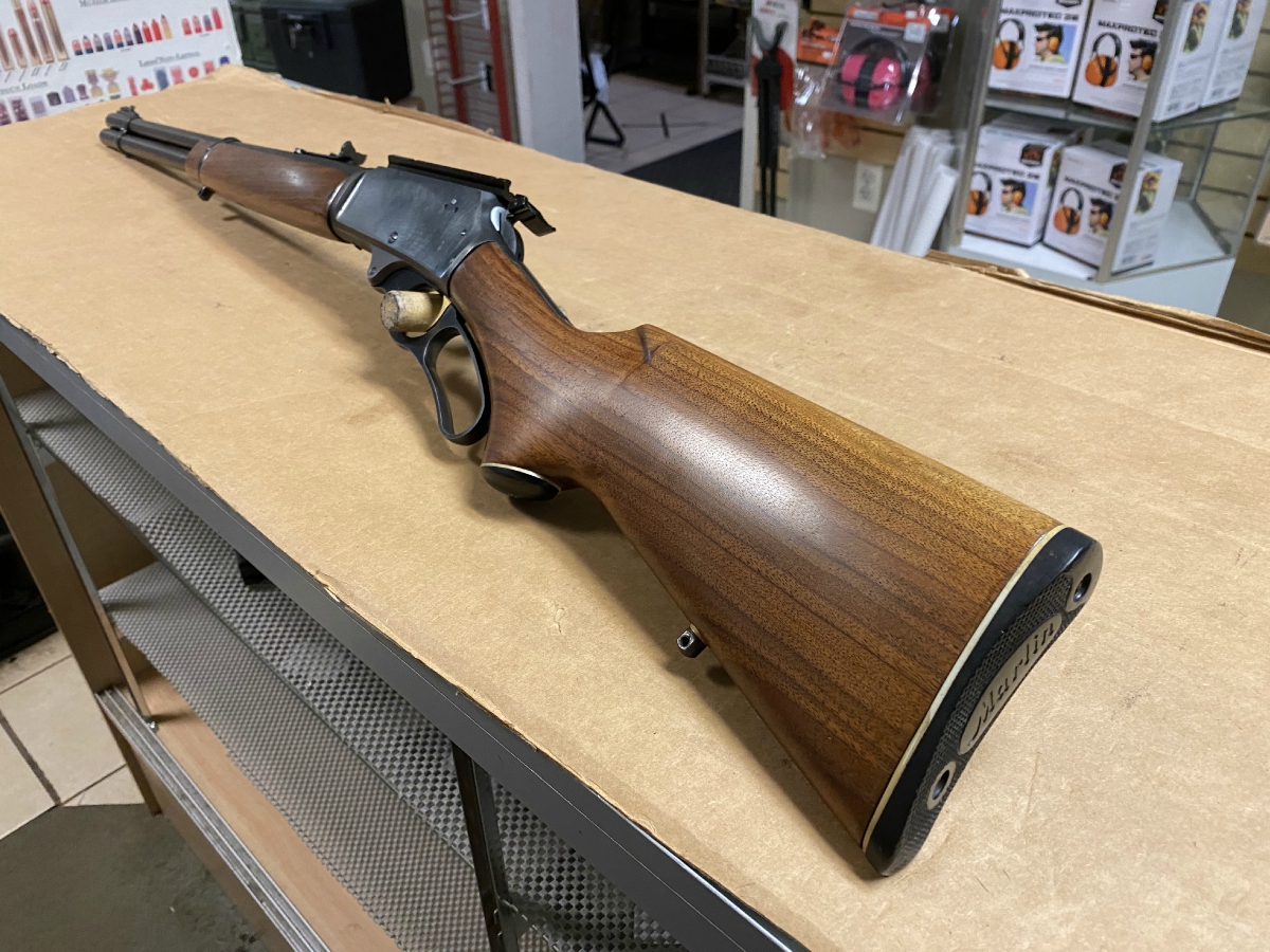 JM MARLIN MODEL 336 LEVER ACTION RIFLE WOOD STOCK JM MARKED NICE!!!