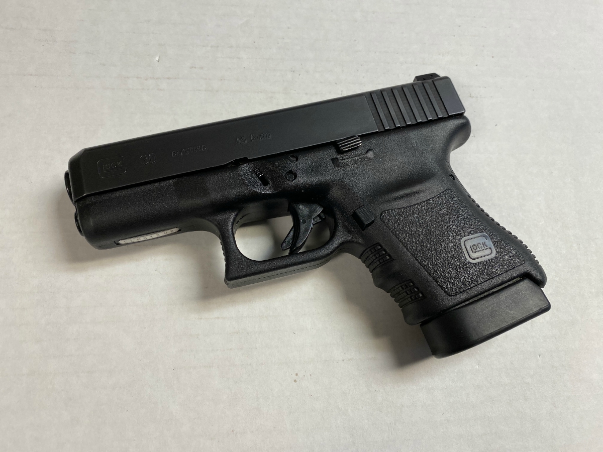 Glock Model G30 45 Acp 3.78 Inch Barrel 10+1 Black Steel Slide Black ...