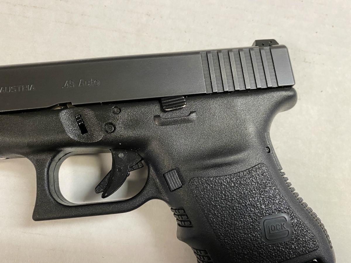 Glock Model G30 45 Acp 3.78 Inch Barrel 10+1 Black Steel Slide Black ...