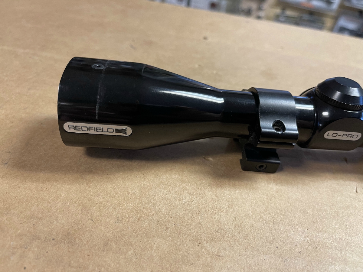 REDFIELD LO-PRO 3-9X40 WIDE ANGLE RIFLE SCOPE INCLUDES RINGS NICE ...