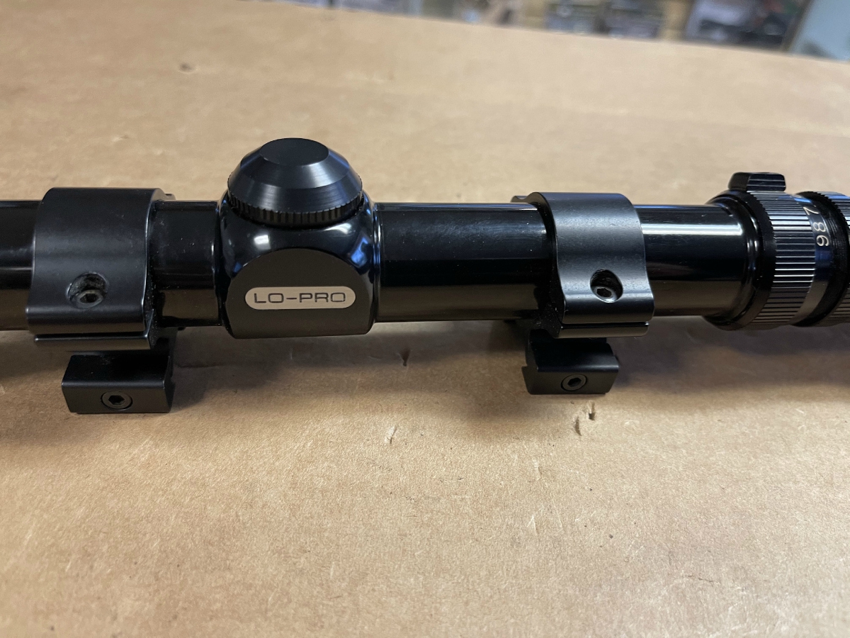 REDFIELD LO-PRO 3-9X40 WIDE ANGLE RIFLE SCOPE INCLUDES RINGS NICE ...