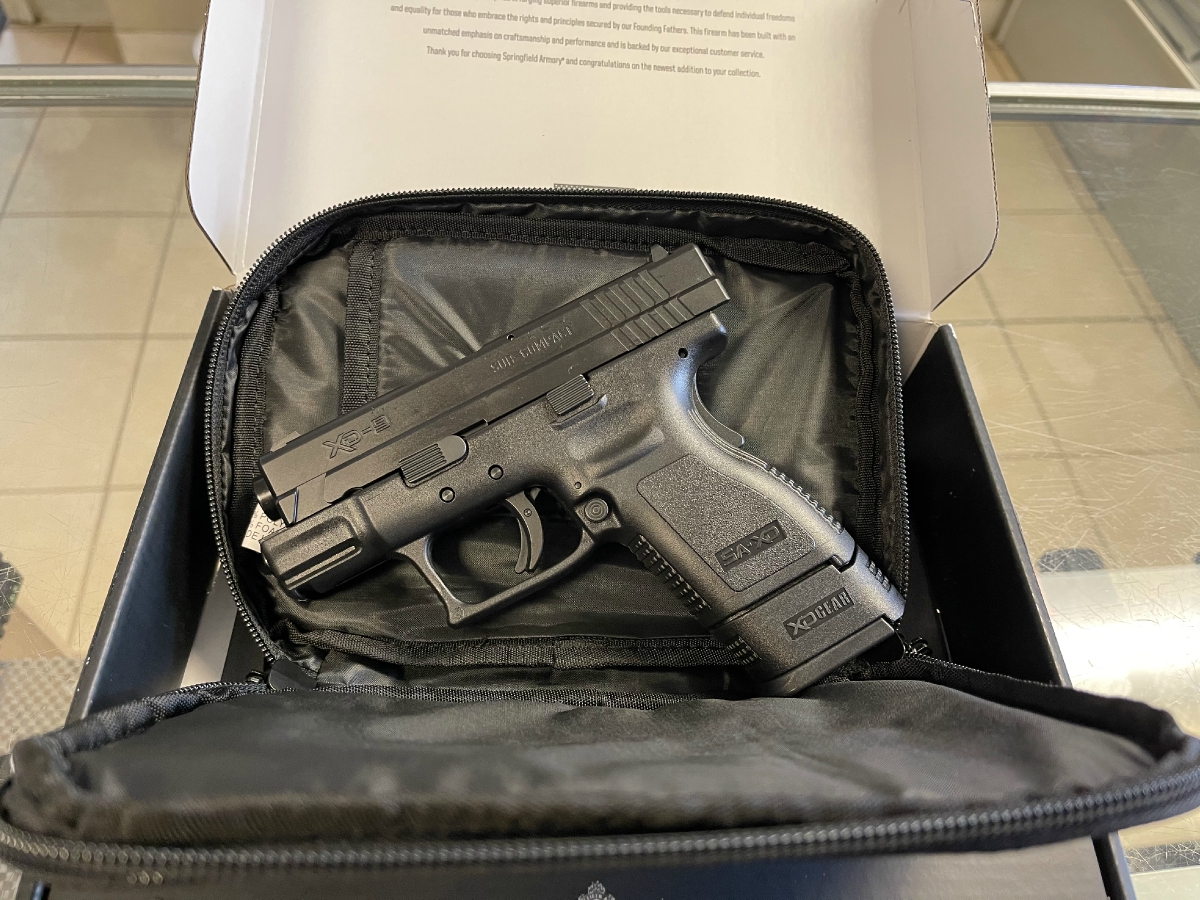 Springfield Model Xd9801 Xd Compact Essential Pkg Dao 3 Inch Barrel 10 ...