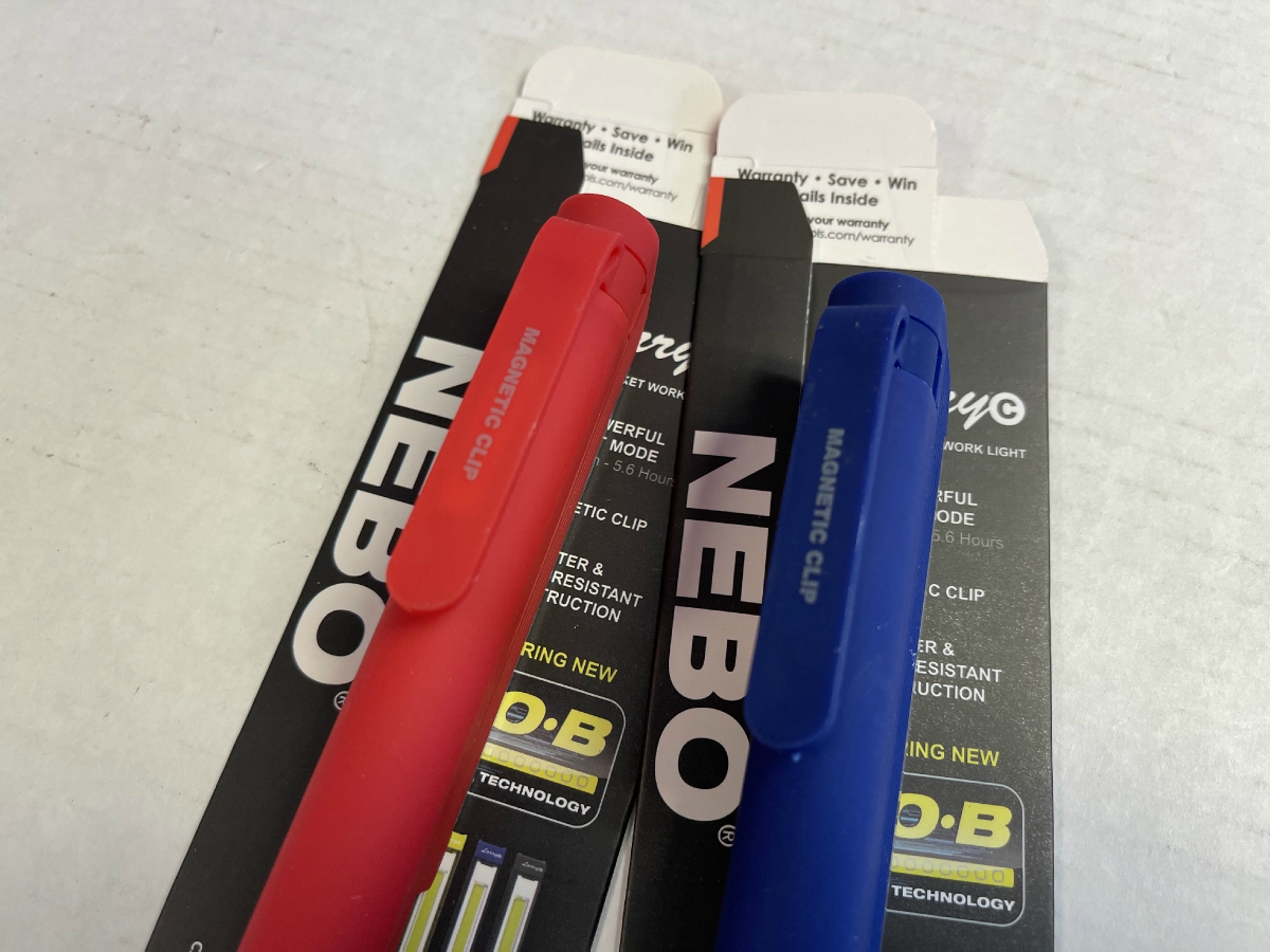 Two Nebo Larryc Cob 170 Lumen Led High-Power Cob (Chip On Board) Work ...