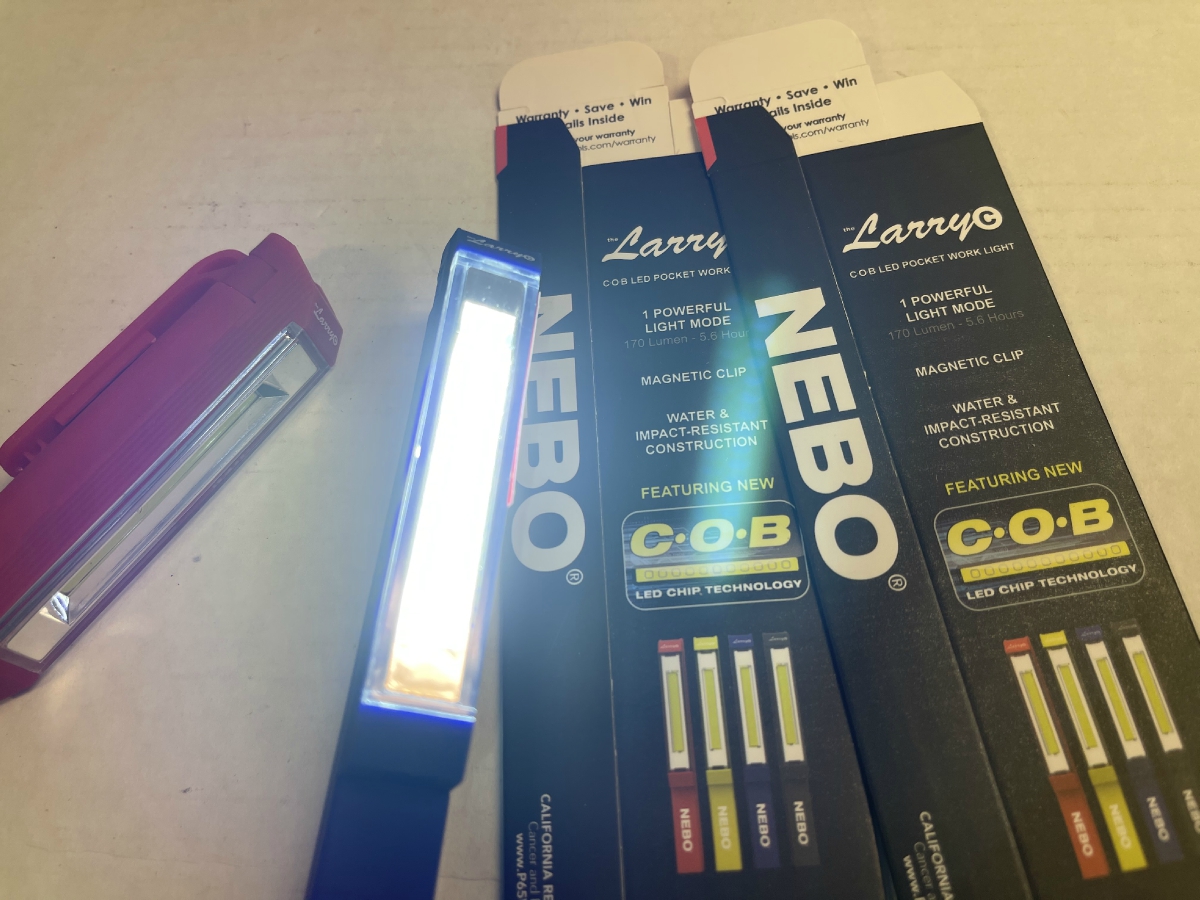 Two Nebo Larryc Cob 170 Lumen Led High-Power Cob (Chip On Board) Work ...