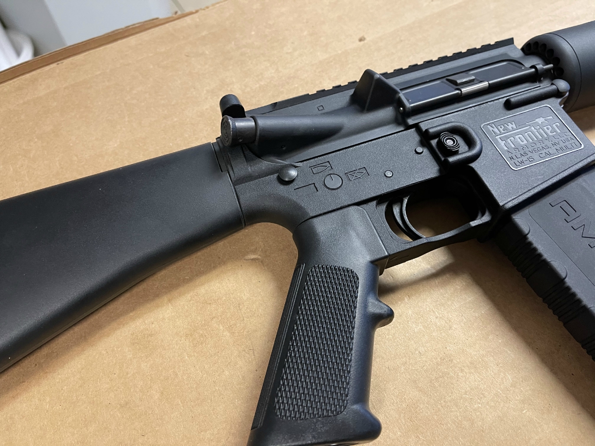 New Frontier Model Lw-Ar15 Semi-Auto Rifle 24 Inch Heavy Stainless ...