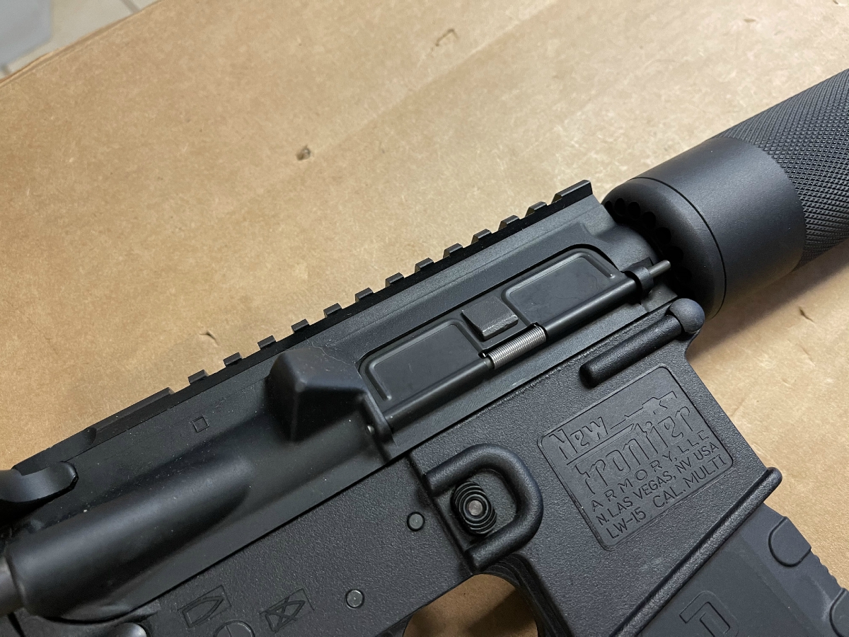 New Frontier Model Lw-Ar15 Semi-Auto Rifle 24 Inch Heavy Stainless ...