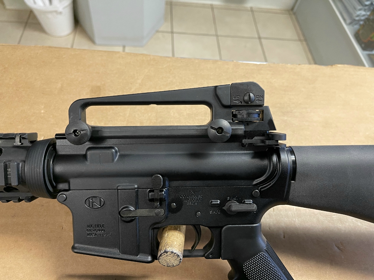 - FN M16 Military Semi-Auto Rifle 20 Inch Black Stock 30 Round ...