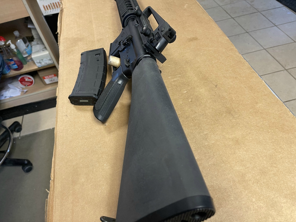 - FN M16 Military Semi-Auto Rifle 20 Inch Black Stock 30 Round ...