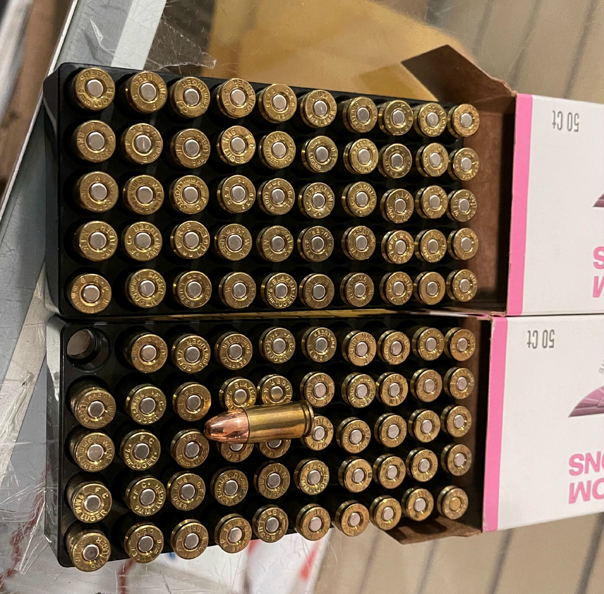 100 Rounds 9mm Luger 147 Gr Rn Freedom Munitions Reman Excellent 9mm ...