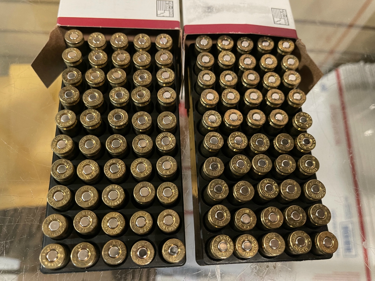 100 Rounds 9mm Luger 147 And 135 Gr Rn Freedom Munitions Reman ...