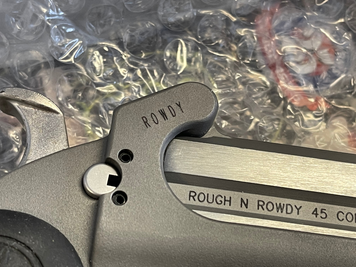 Bond Arms Barw Rowdy 410/45 Colt (Lc) Derringer 3 Inch Barrel Rubber ...