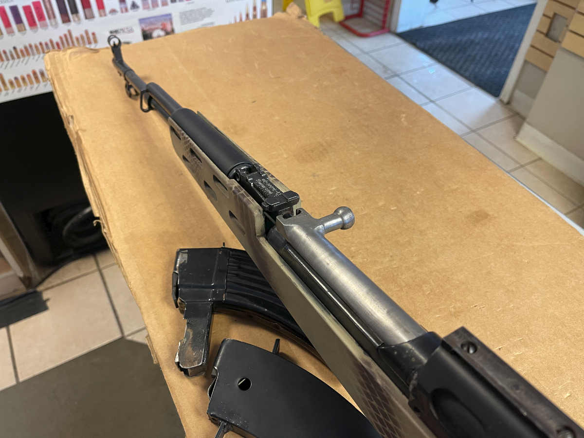 Chinese Sks Semi-Auto Rifle 20 Inch Barrel Replacement Camo Stock Two ...