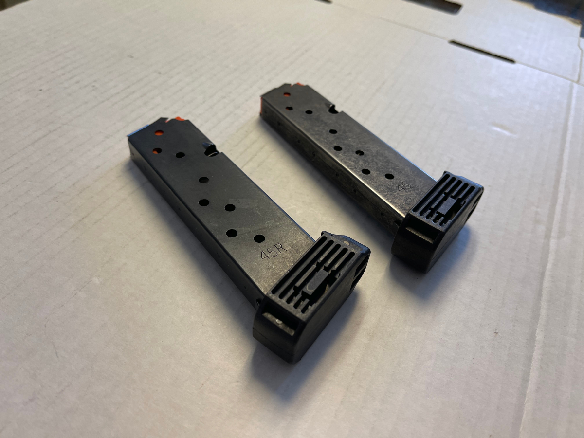 Hi-Point TWO HI POINT 45 ACP 9 ROUND MAGAZINES .45 ACP 17128656 ...