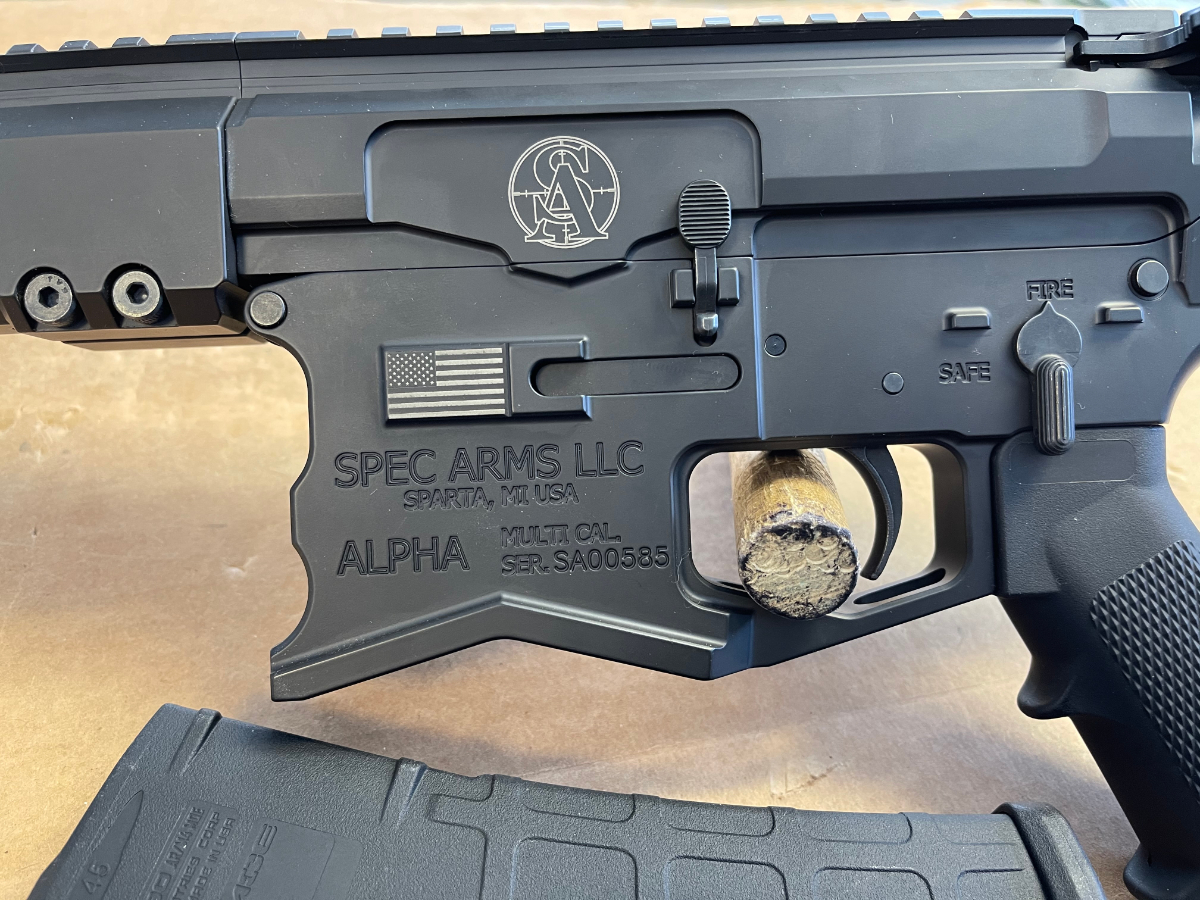 SPEC ARMS - MODEL APHA AR-15 SEMI-AUTO RIFLE 16 INCH MATCH BARREL ...