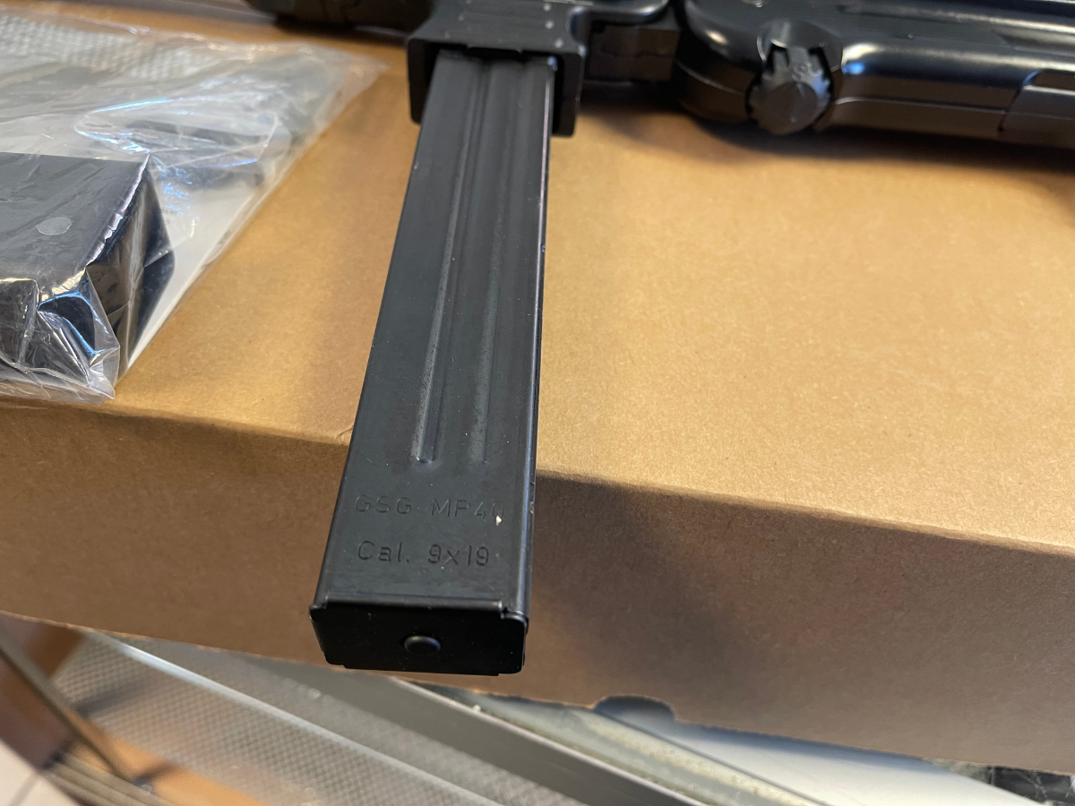 American Tactical Gsg Mp40 Semi Auto Pistol 9mm Luger 10.80 Inch Barrel ...