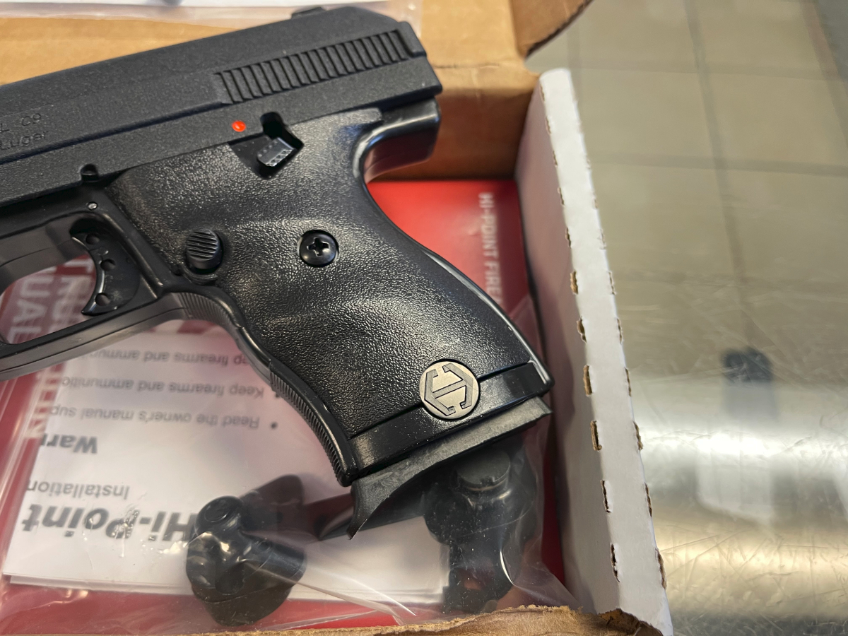 Hi-Point - MODEL C9 9mm Luger 3.50 Inch Barrel 8+1 Black Black Steel ...