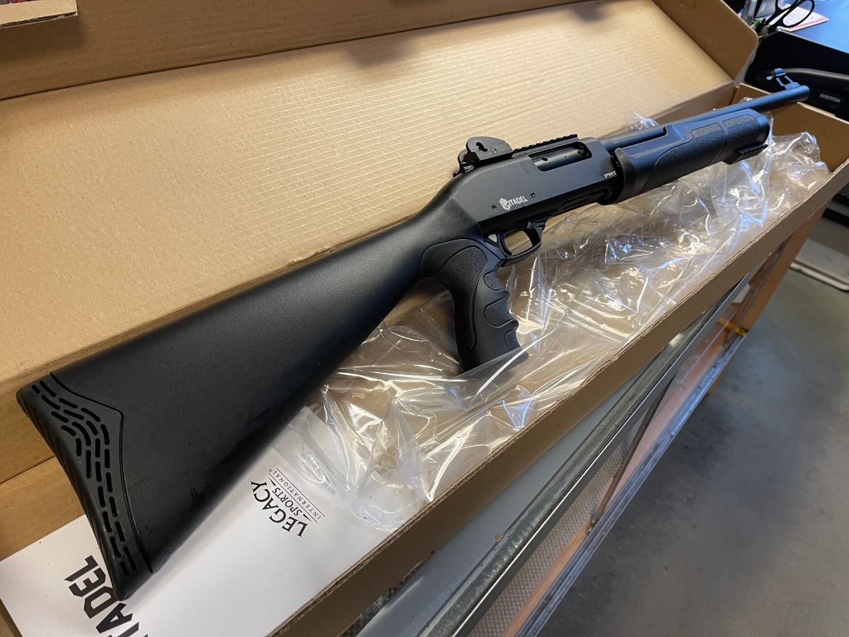 CITADEL CDA 12 Force 12 Gauge 20 Inch Barrel 3+1 3 Inch Black Synthetic ...