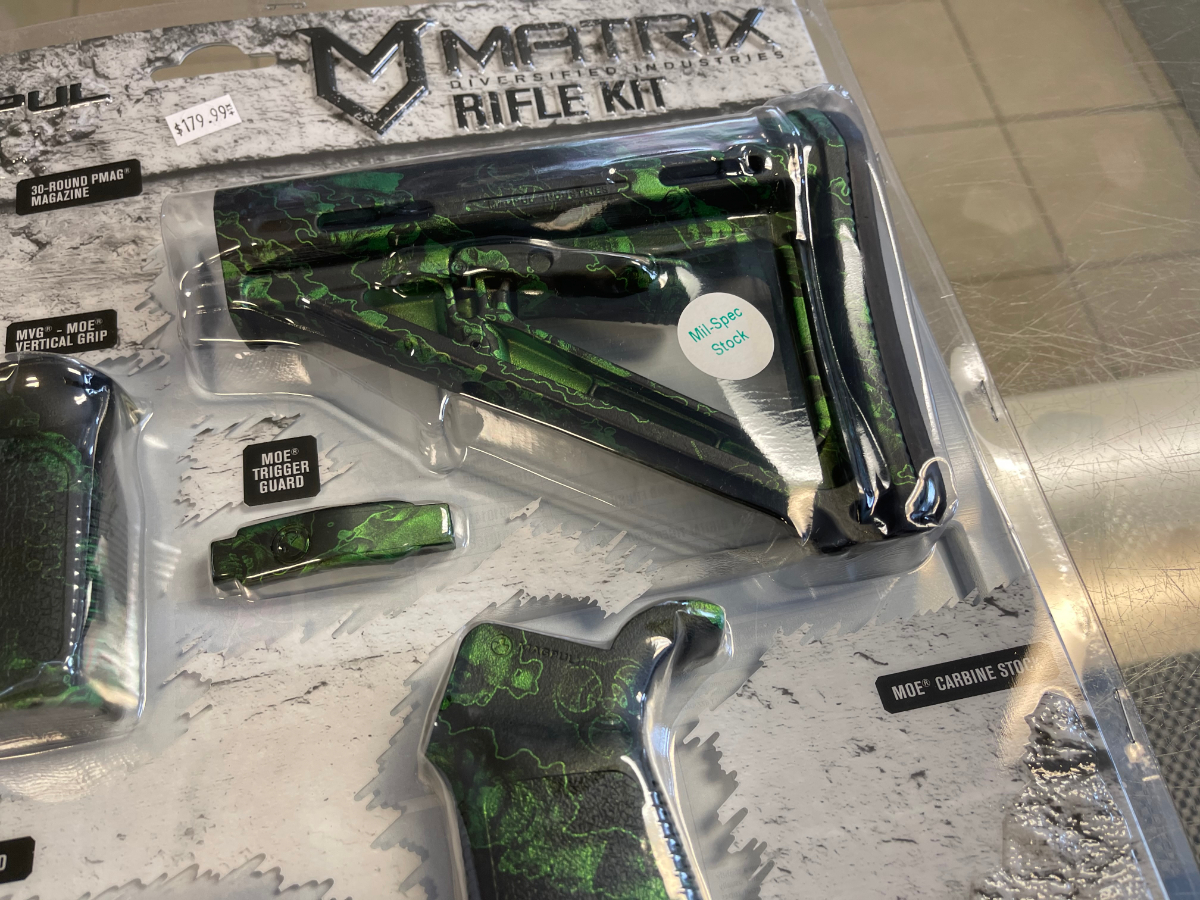 Magpul Matrix Diversified Ind Carbine Accessory Kit Ar-15 Proveil ...