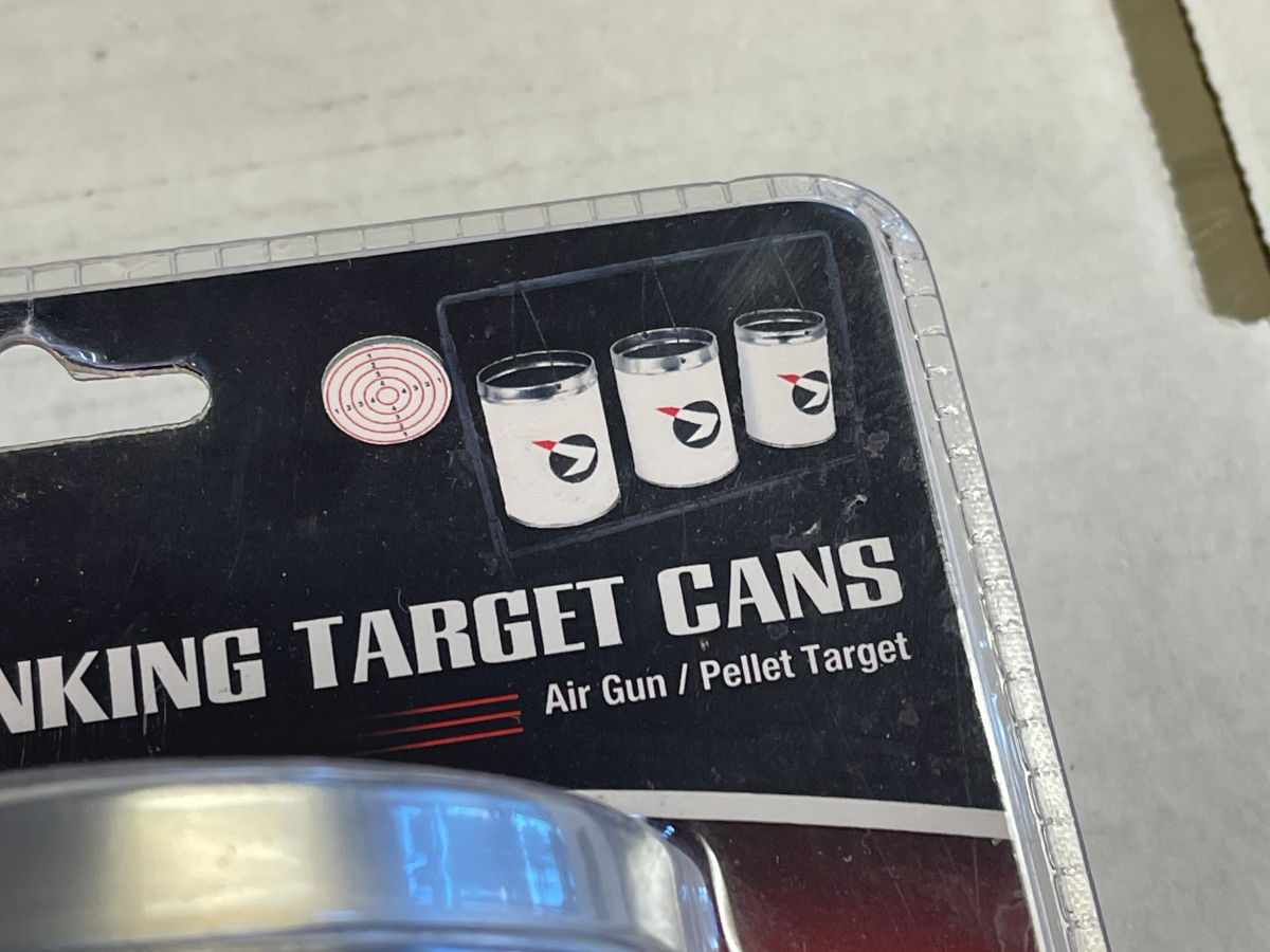 Two Gamo Plinking Target With Cans Target Air Gun Pellet Target 6 Cans ...
