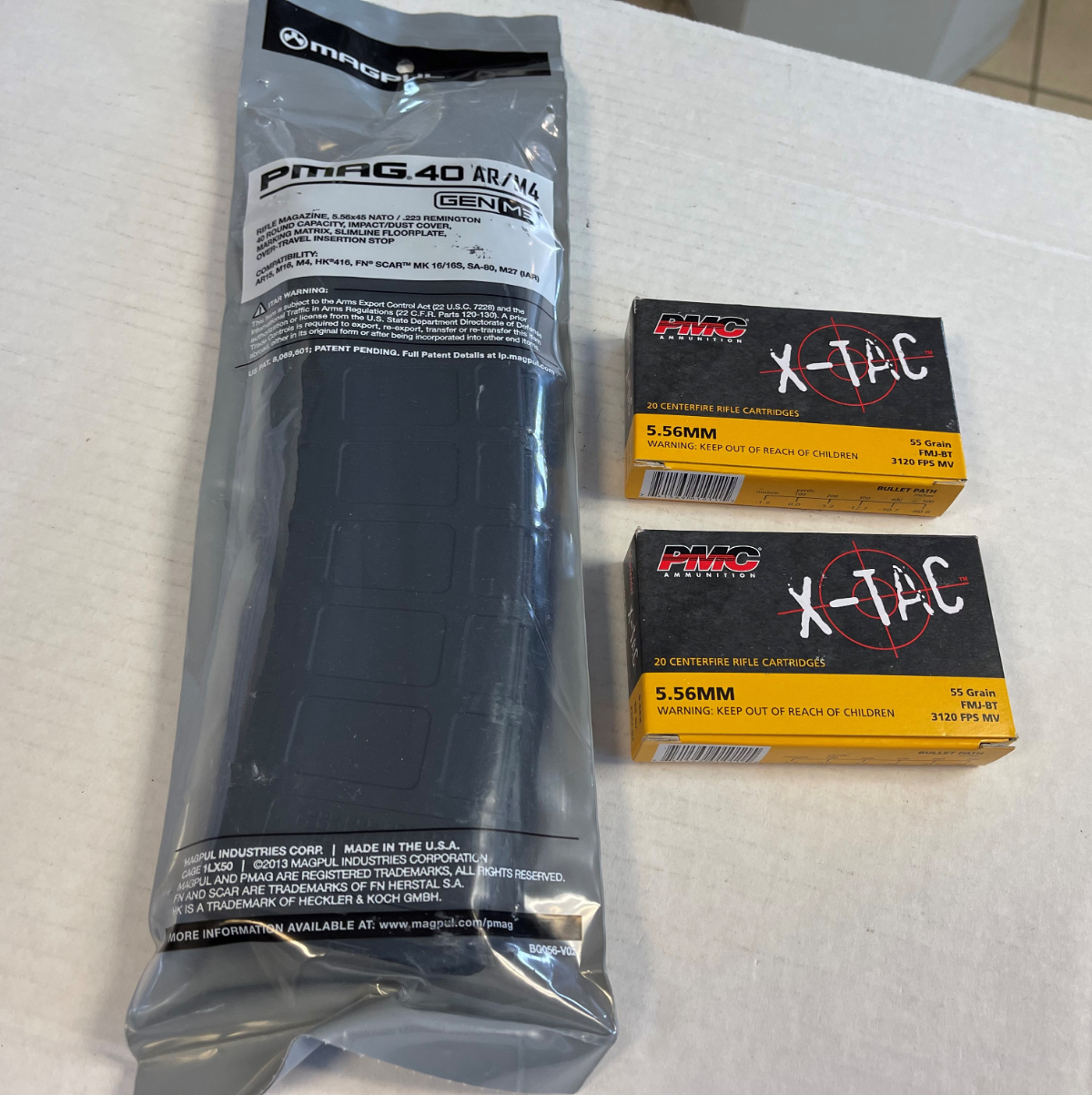 Magpul Industries Magpul 40 Round Pmag Gen M3 5.56x45mm Ar-15 With 40 ...