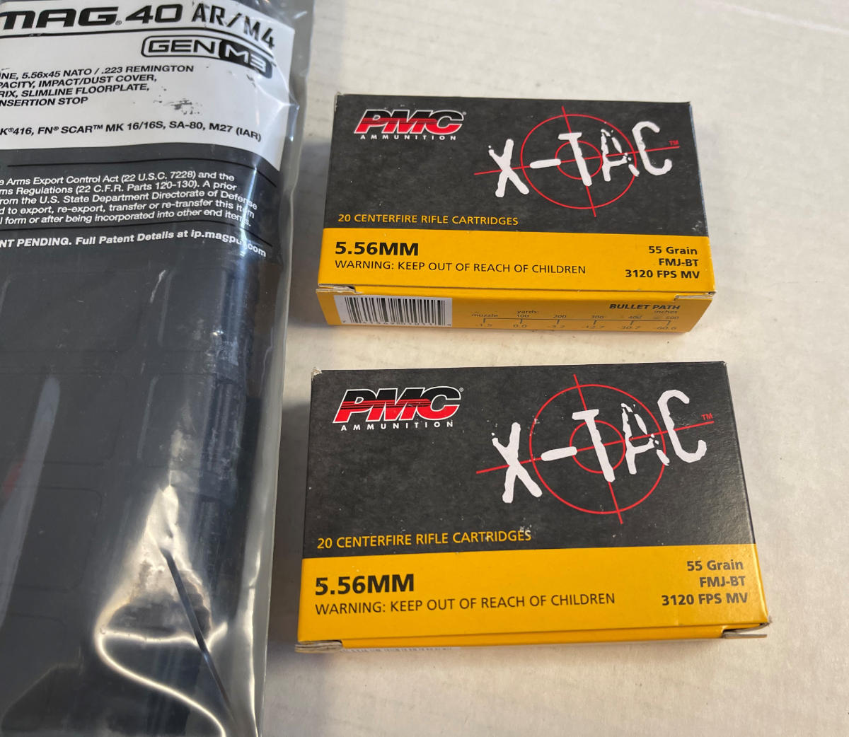 Magpul Industries Magpul 40 Round Pmag Gen M3 5.56x45mm Ar-15 With 40 ...