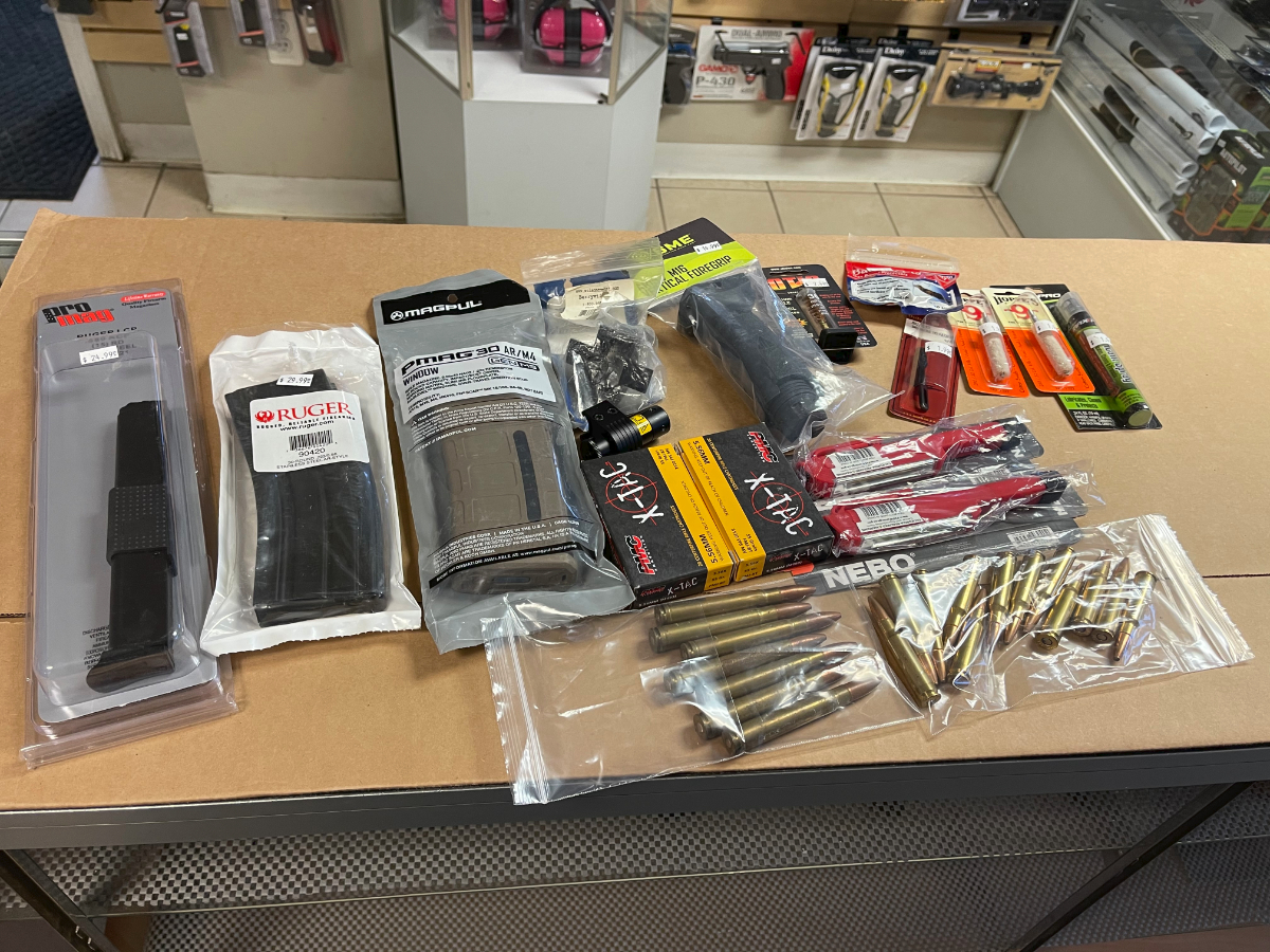 Nice Lot Of Assorted Firearm Related Items As Is Final Sale For Sale at ...