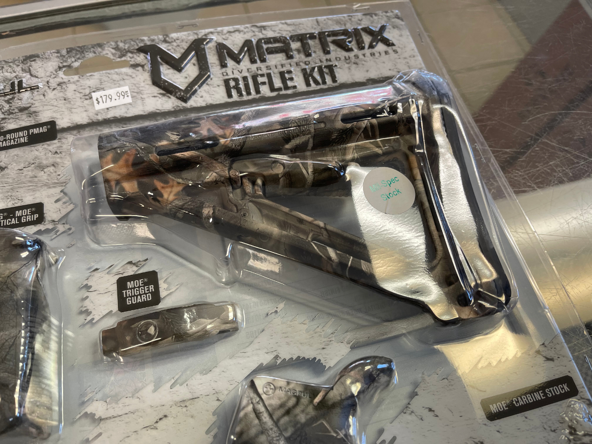 Magpul Matrix Diversified Ind Carbine Accessory Kit AR-15 Proveil ...