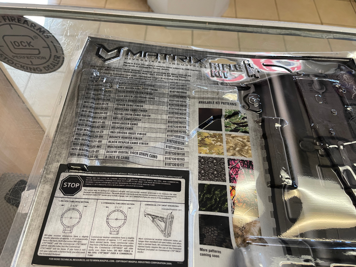 Magpul Matrix Diversified Ind Carbine Accessory Kit AR-15 Proveil ...