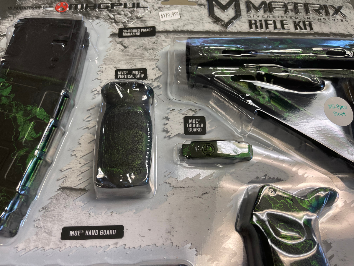 Magpul Matrix Diversified Ind Carbine Accessory Kit Ar-15 Proveil ...