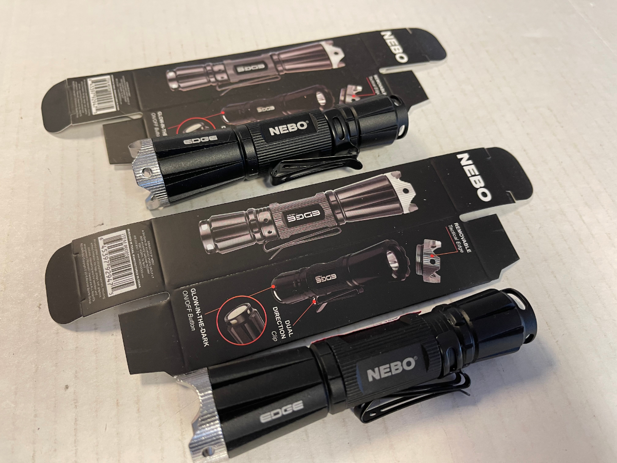 Two Nebo Edge 200 Features 200 Lumens Of Powerful White Light Aircraft ...