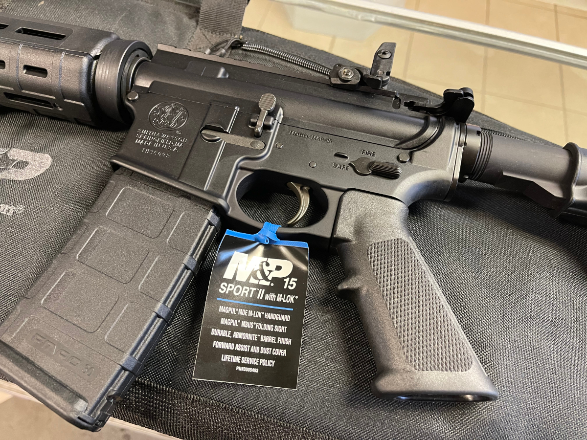 Smith & Wesson M&P15 Sport Ii M-Lok 16 Inch Barrel 30+1 Pmag Black 6 ...