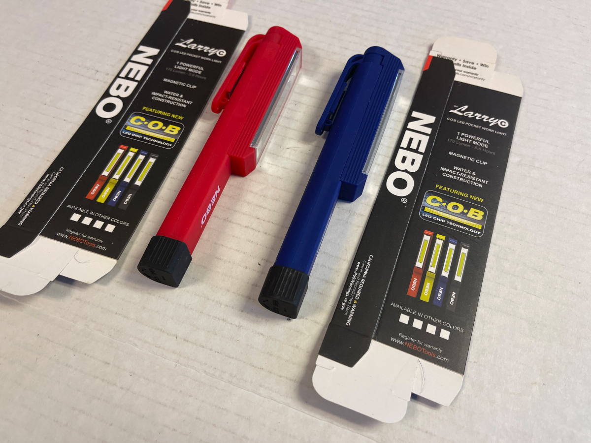 Two Nebo Larryc Cob 170 Lumen Led Work Light New In Boxes For Sale at ...