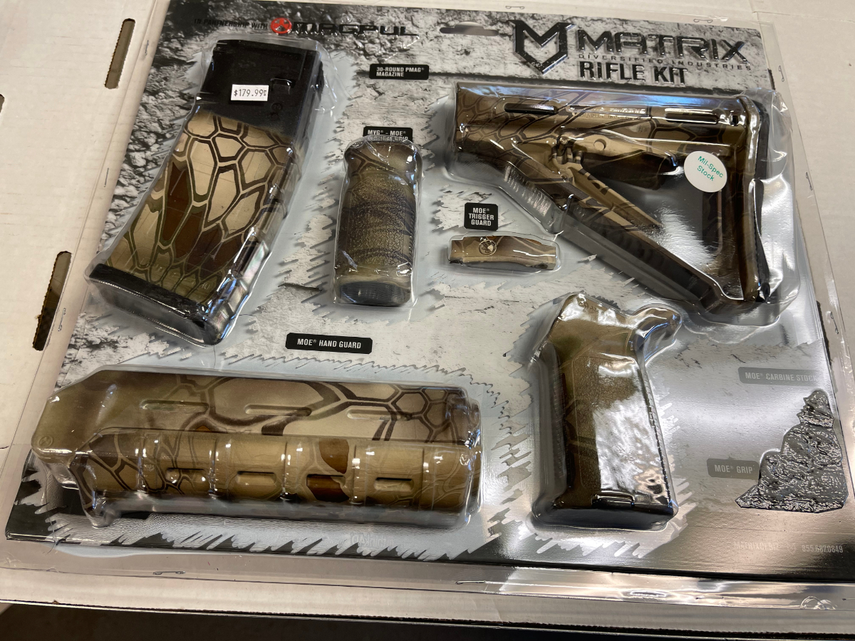 Magpul Matrix Diversified Ind Carbine Accessory Kit Ar-15 Kryptek ...