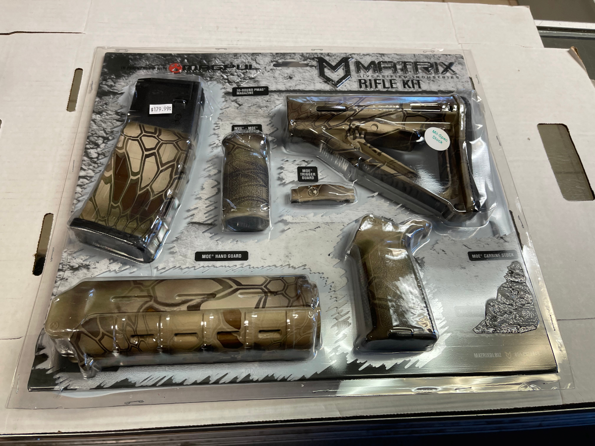 Magpul Matrix Diversified Ind Carbine Accessory Kit Ar-15 Kryptek ...