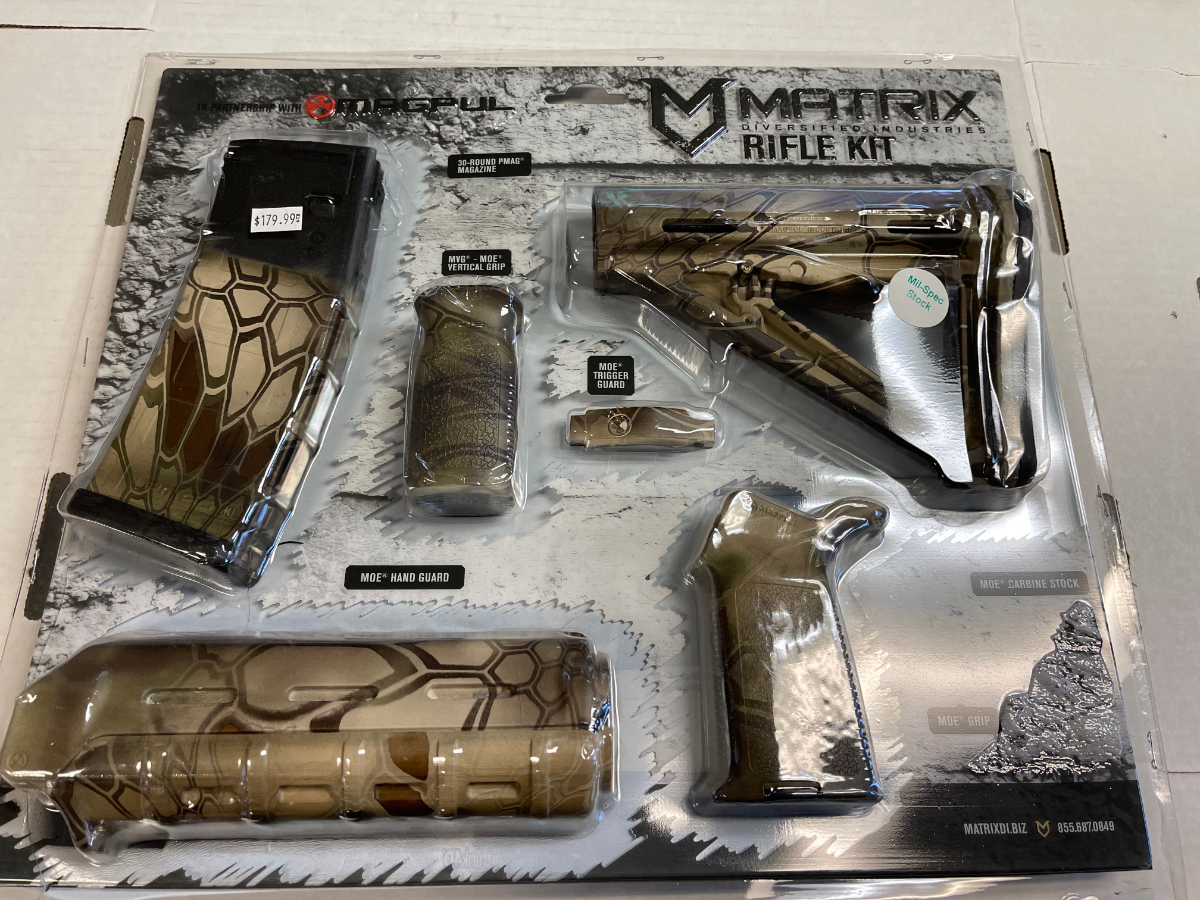Magpul Matrix Diversified Ind Carbine Accessory Kit Ar-15 Kryptek ...