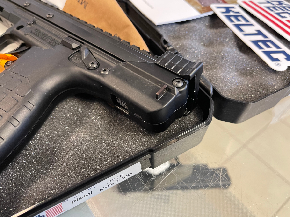 Kel-Tec Cp33 With Rail 22 Lr 5.50 Inch Threaded Barrel 33+1 Black Steel ...