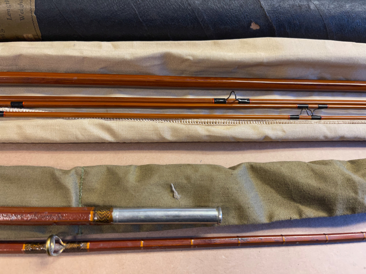 Two Nice Collectible Vintage Fly Rods, L&C Imperial #212 And Granger ...