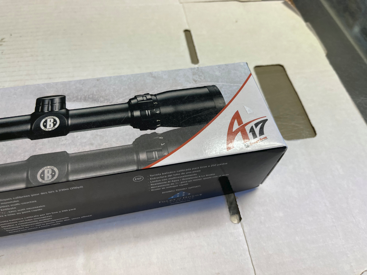 Bushnell Rimfire Optics A17 Rifle Scope 3.5-10x 36mm 17 Hmr Bdc Turret ...