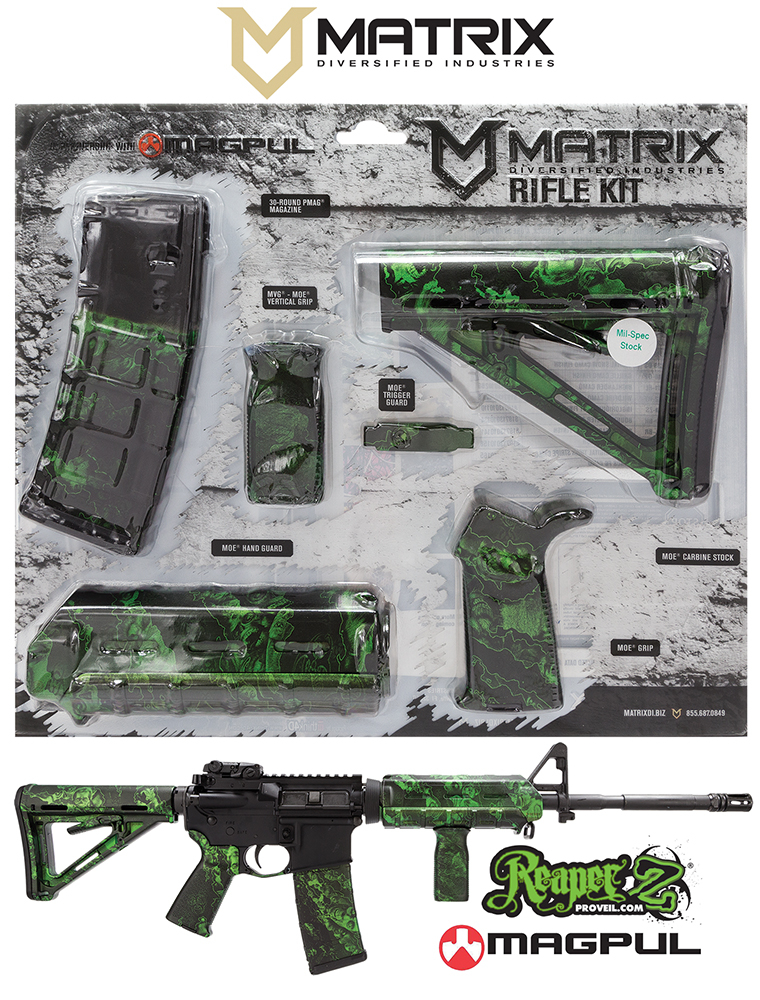 Magpul Industries Magpul Matrix Diversified Ind Carbine Accessory Kit ...