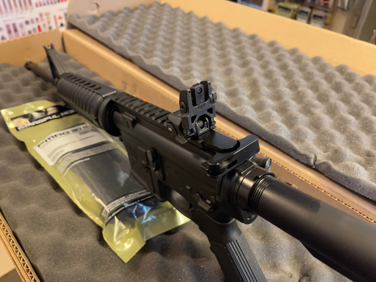 Smith & Wesson M&P15 Sport II 16" Barrel 30+1 Matte Black 6 Position ...