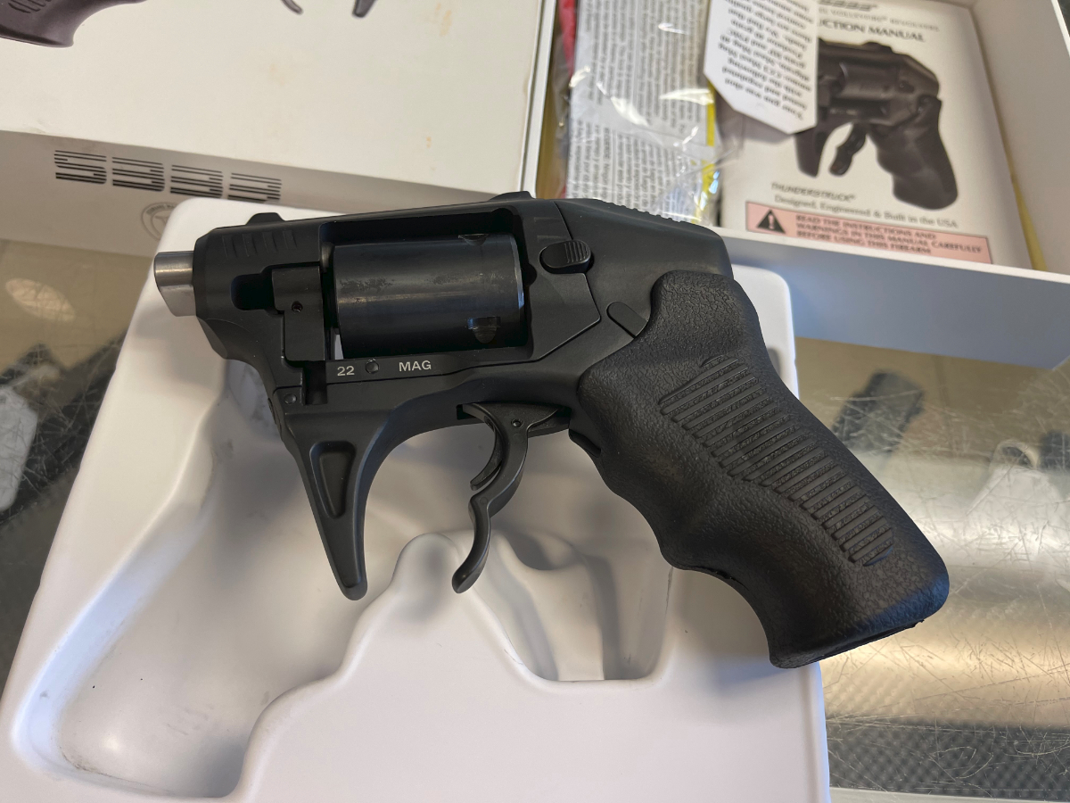 Standard Mfg. S333 Thunderstruck 22 Wmr 1.25" 8 Round Black Polymer ...