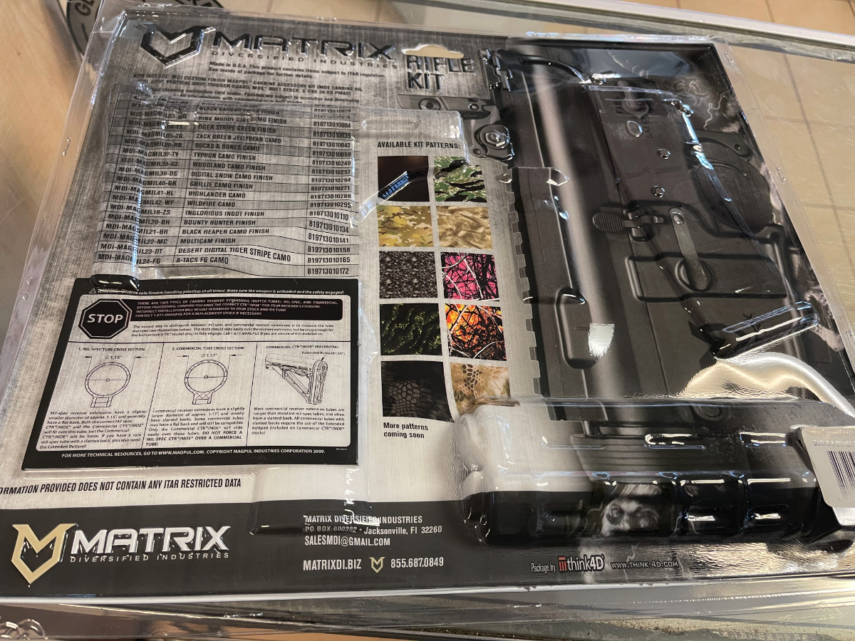 Magpul Matrix Carbine Accessory Kit Ar-15 Proveil Reaper Buck ...