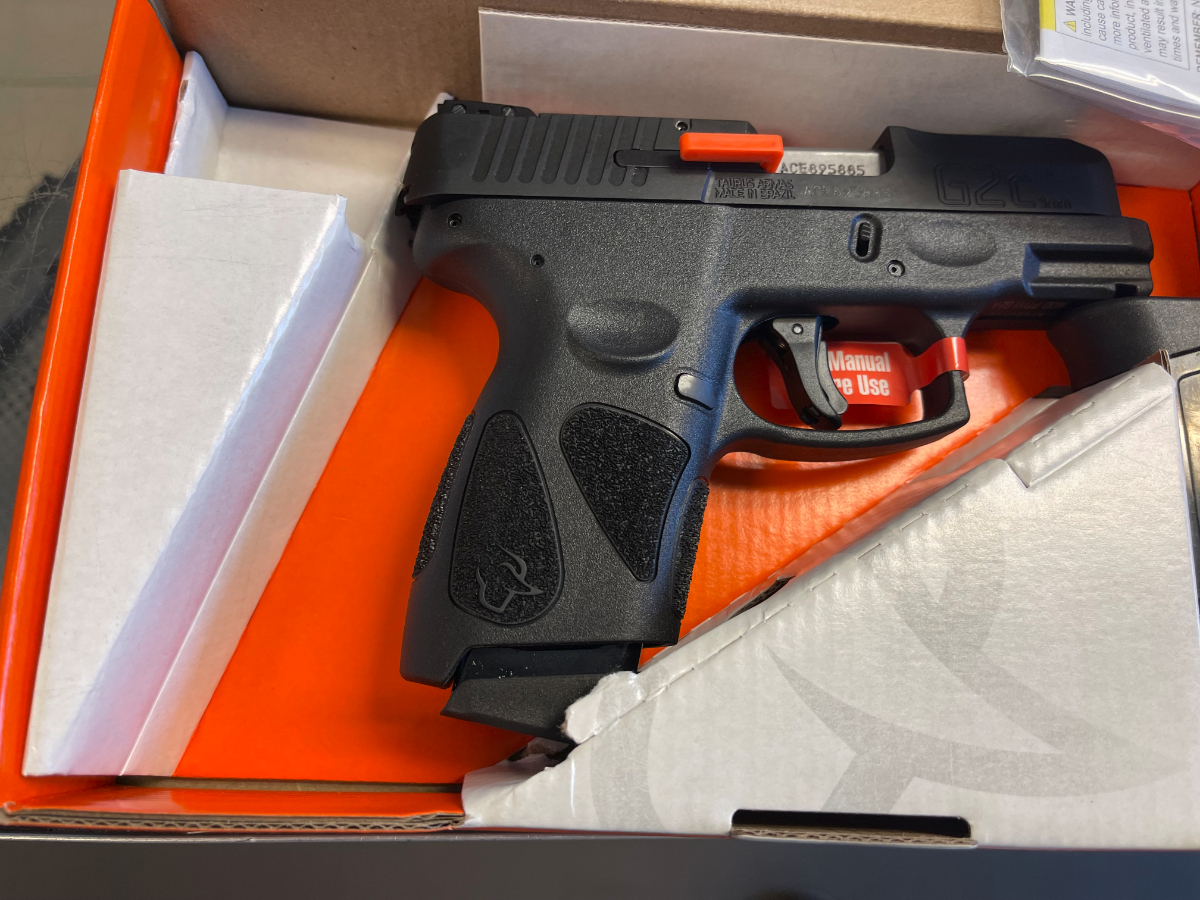Taurus G2c 3.20 Inch Barrel 12+1 Black Frame W/Rail Matte Black Steel ...